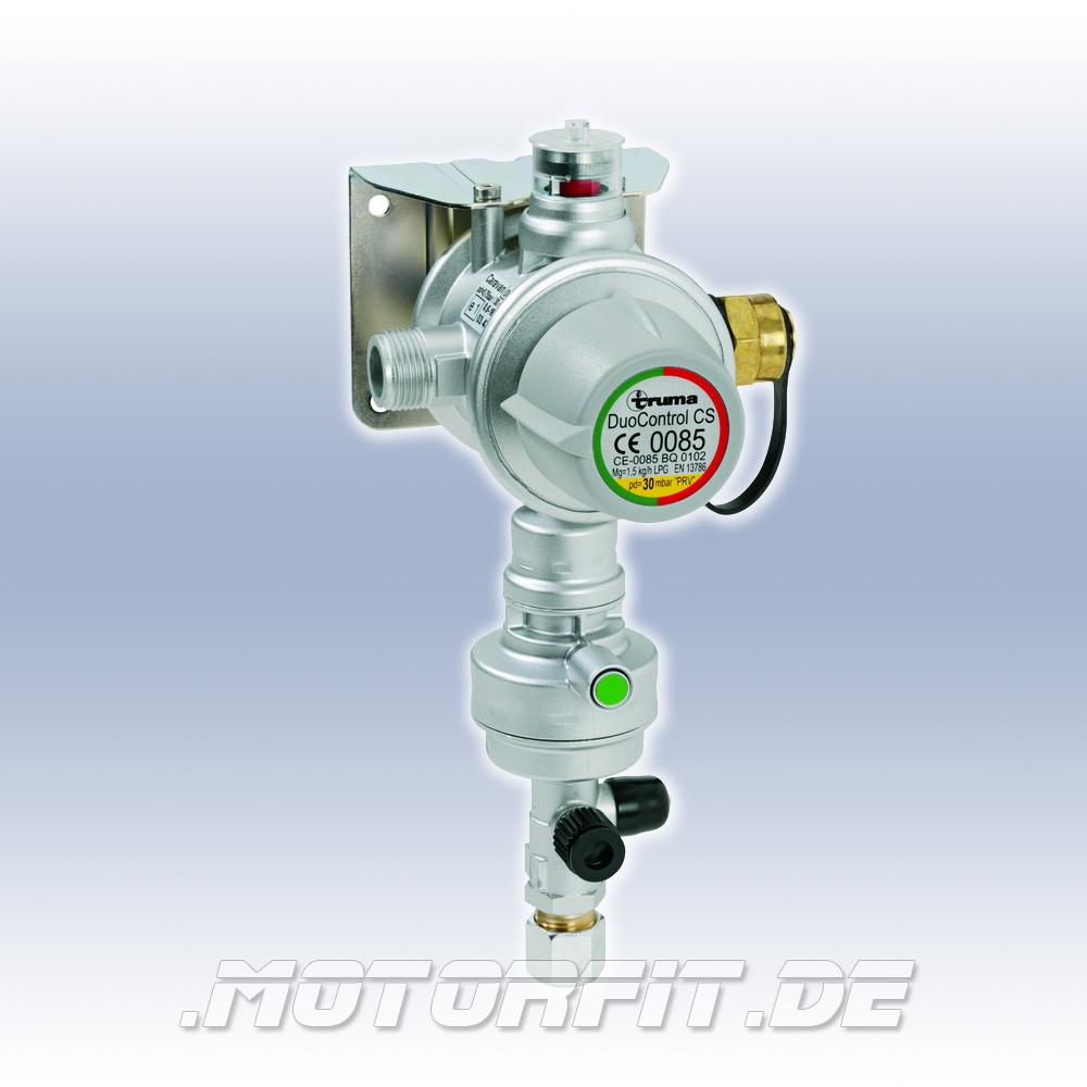 Truma Gasdruckregler DuoControl CS - vertikal / Wandmontage - 30 mbar ...